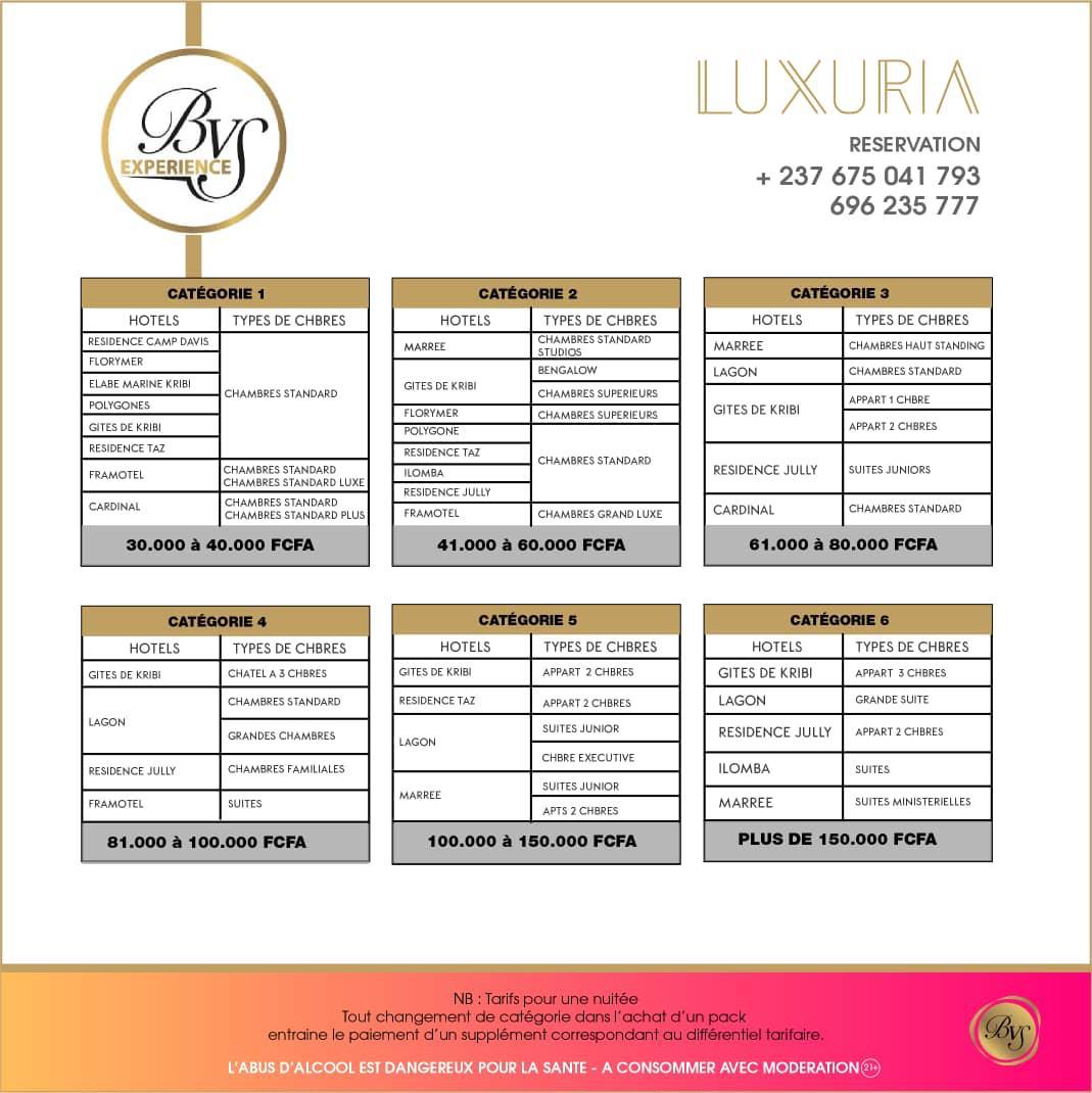 BVS Experience du 13 au 15 Mars 2020 à Kribi | Kamer ShowBook