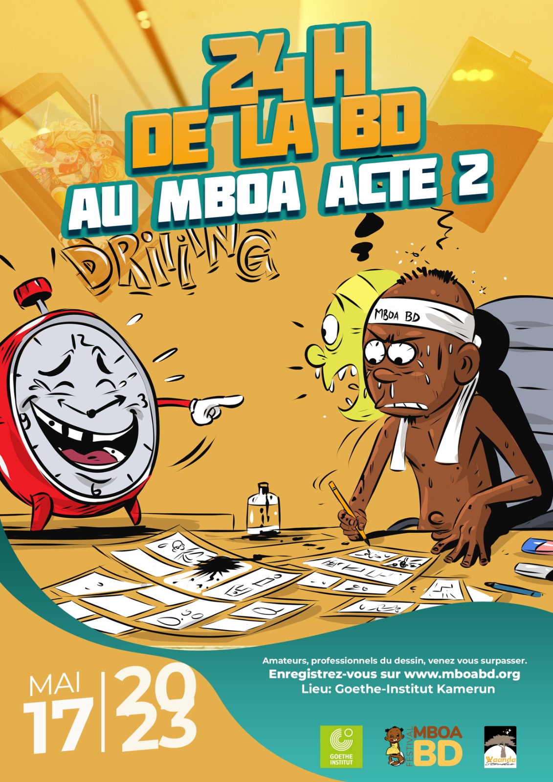 24 H de la BD au Mboa Acte 2 à Yaoundé le 17 Mai 2023 | Kamer ShowBook